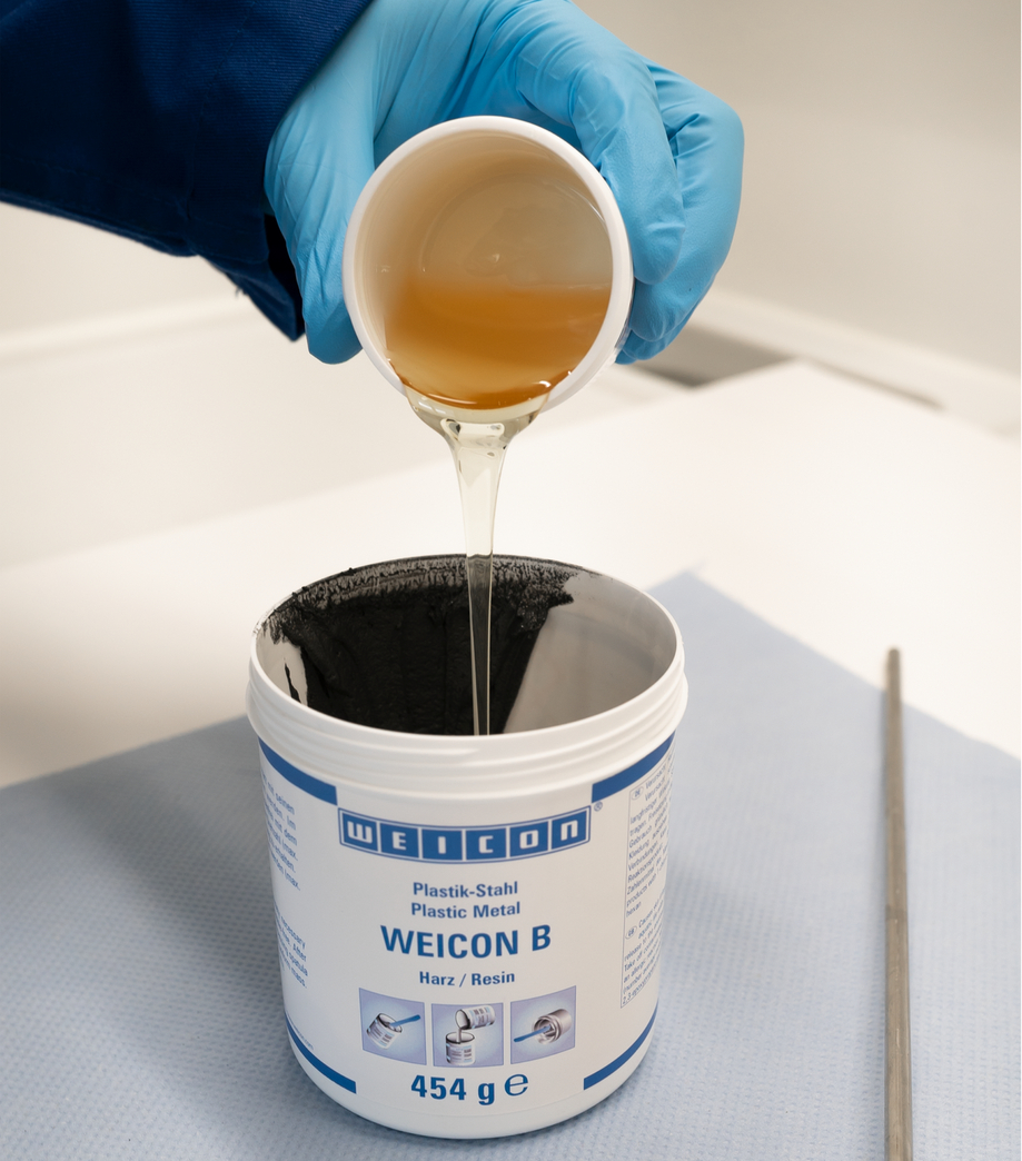 WEICON B | steel-filled epoxy resin system for repairs and moulding ...