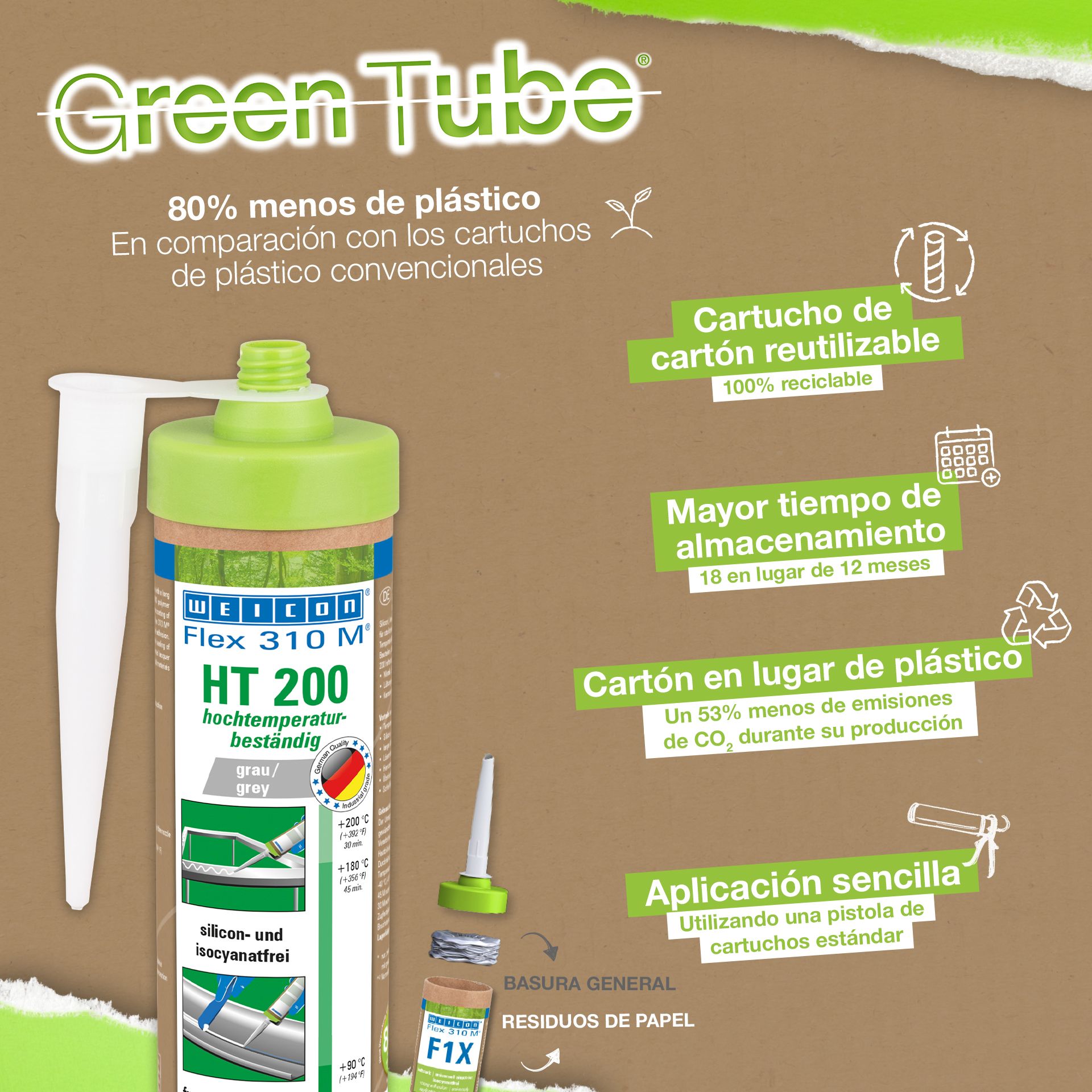 Flex 310 M® HT 200 MS-Polymer | Adhesive and sealant with high initial ...